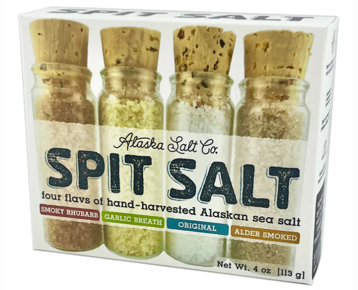 Spit Salt Sampler - 1oz Vials - Alaska Salt Co. - AK Made | Blue Market AK